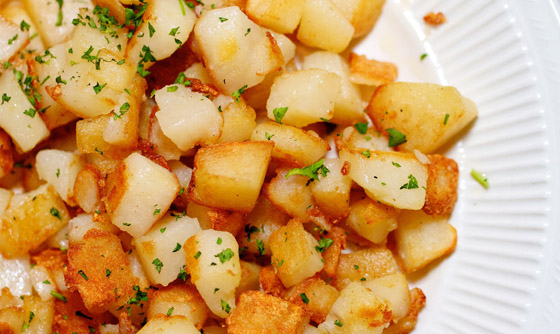 Hash Browns and Home Fries Compared and Contrasted (AUDIO)